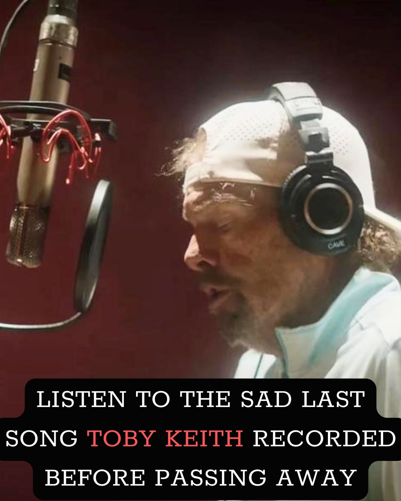 Check out Toby Keith’s last recording before he passed away ” Ships ...
