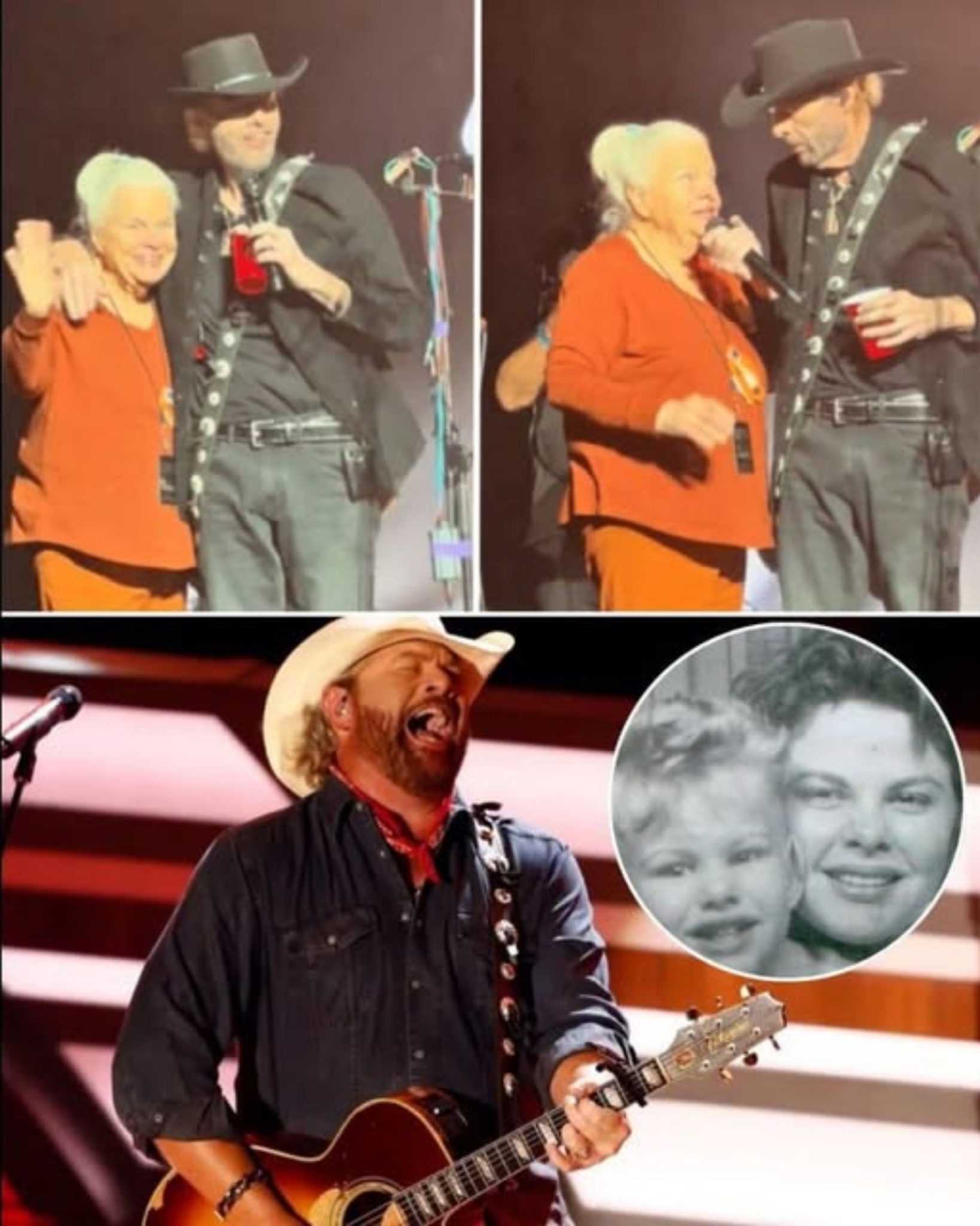 One of the final times Toby Keith took the stage, it wasn’t just ...
