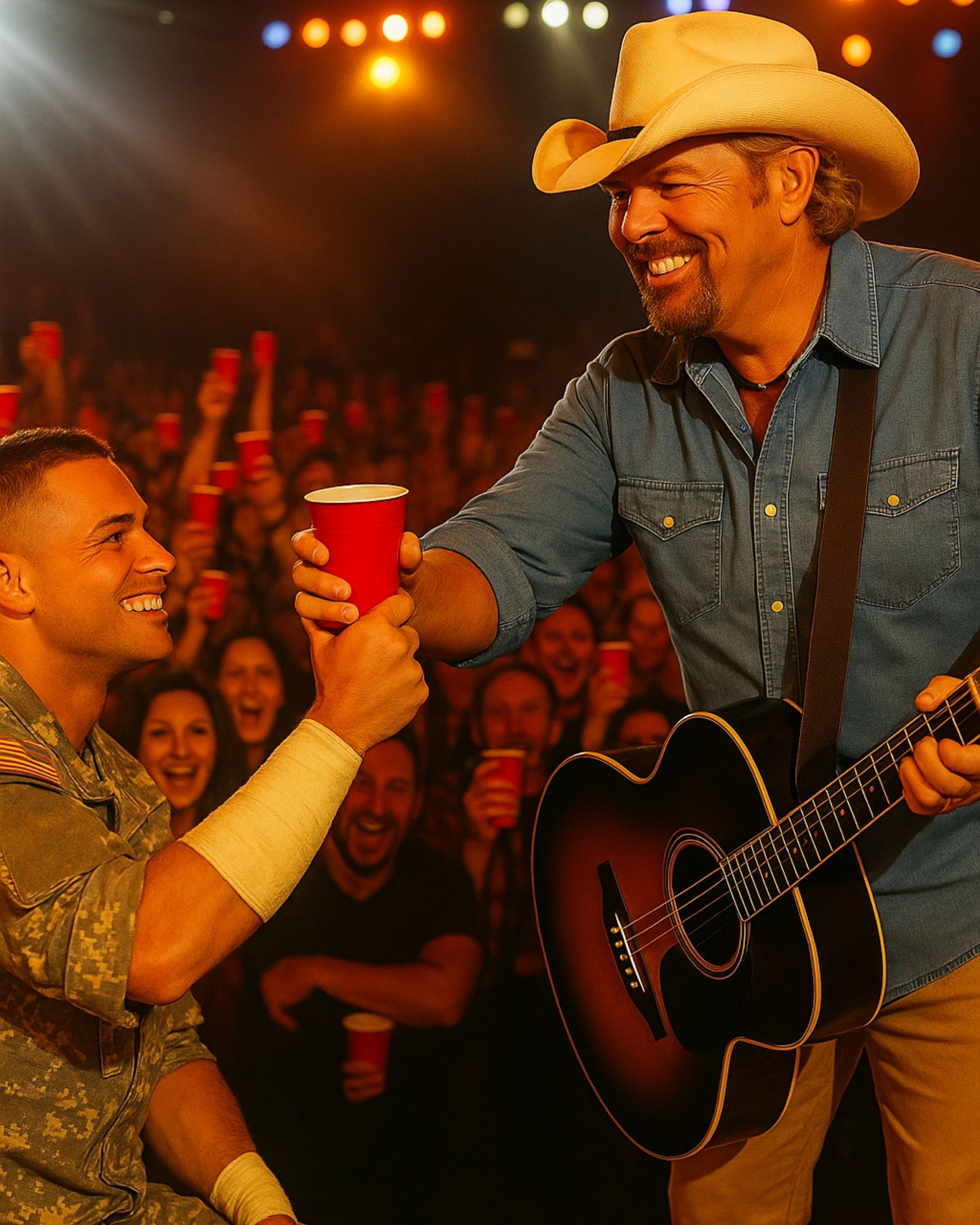 It was a warm summer night in Oklahoma, and Toby Keith was playing one ...