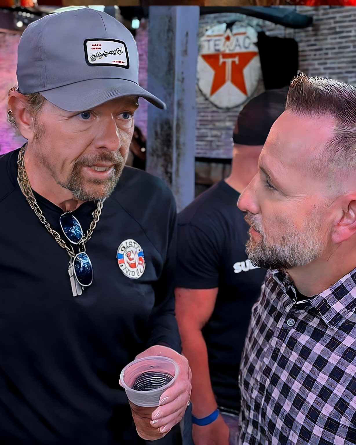 Toby Keith never needed a stage to prove who he was. Whether in front ...