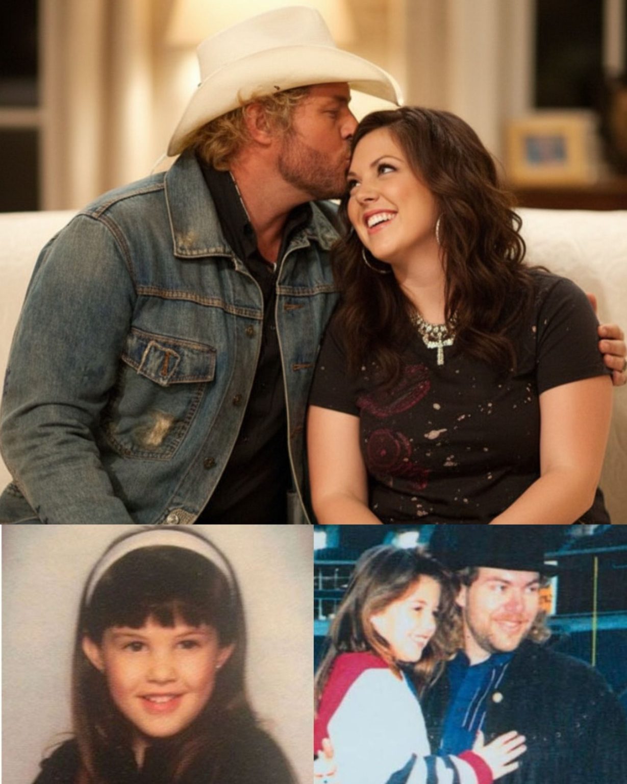 Toby Keith once held his little girl close after every show, her tiny ...