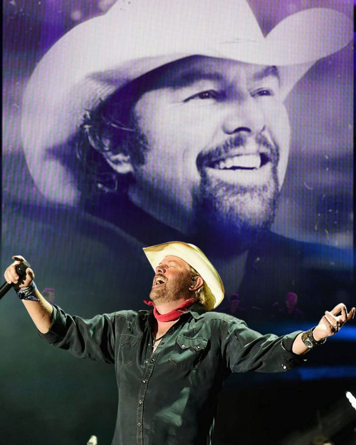 A decade ago, beneath the dazzling lights of New York City, Toby Keith ...